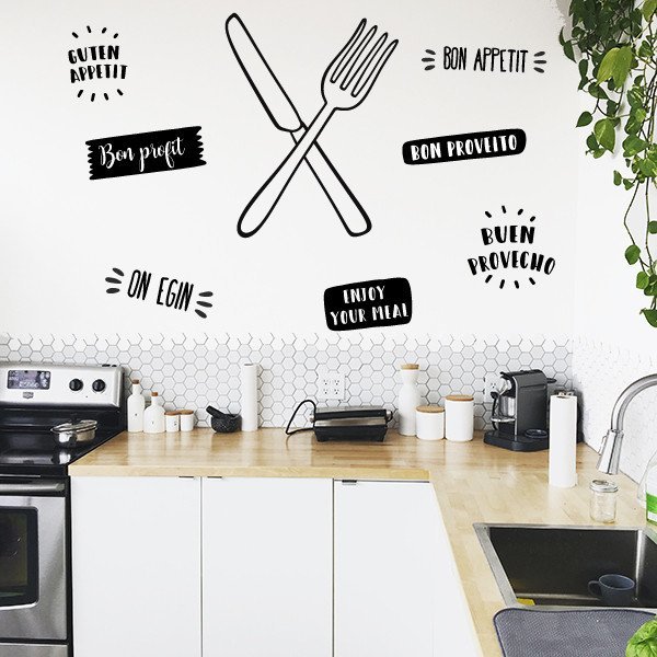 Knife and fork - Wall stickers